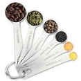 Stainless Steel Measuring Spoons set of 6 for Measuring Liquid and Dry ...