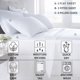 Hotel Style 1200 Thread Count Cotton Rich 6-Piece Sheet Set, Soft ...