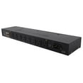 Technical Pro 1U Rack Mount dB Display with 8 Outlet Power Supply ...