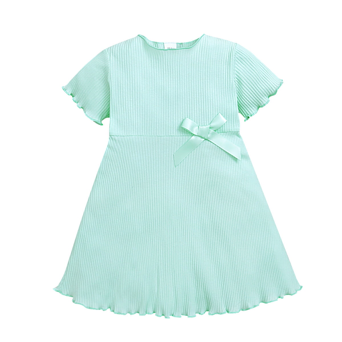 Kids Girl Clothes Little Girl Dress Short Sleeve Summer Dress 5-6 Years ...