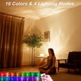 Ocean Wave Projector Light, 16-Color Changing Luminorthe Cube Lamp with ...