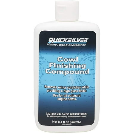 Quicksilver 8M0168837 High-Gloss Cowl Finishing Compound, Fine Grit, 8. ...