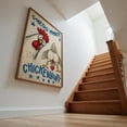 Affixzi Whimsical Guess What Chicken Art Print, Mid Century Retro ...