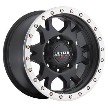 20" Black With Diamond Cut Accents Baron 201/202 Wheel by Ultra Wheel ...