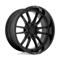 Fuel D762 Clash 22X12 6X139.7 -44Et 87.1Cb Matte Black Double Dark Tint ...