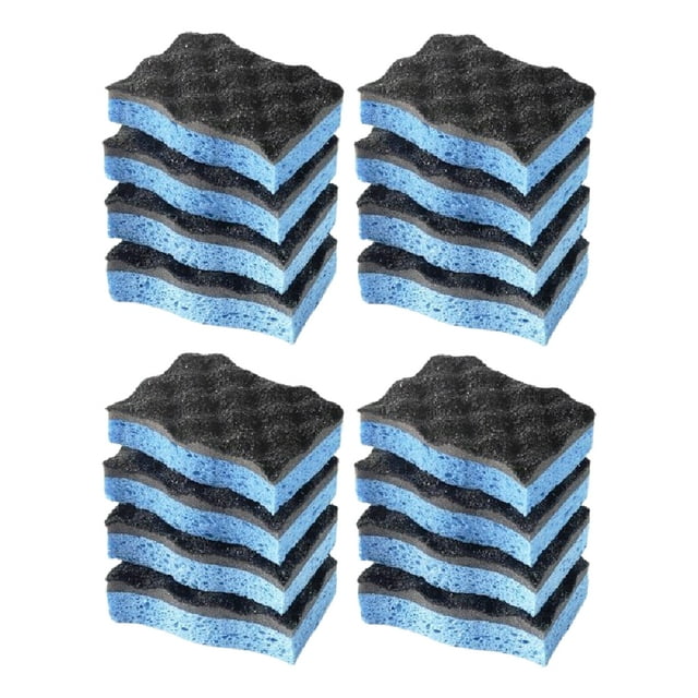 O-Cedar Scrunge Heavy Duty Scrubber Sponge, 16 Sponges - Walmart.com