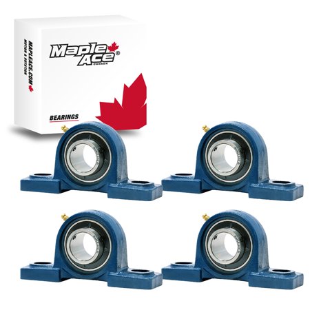 MAPLE ACE UCP206-19 Pillow Block Bearing 1-3/16" Bore 2-Bolt Solid | Walmart Canada