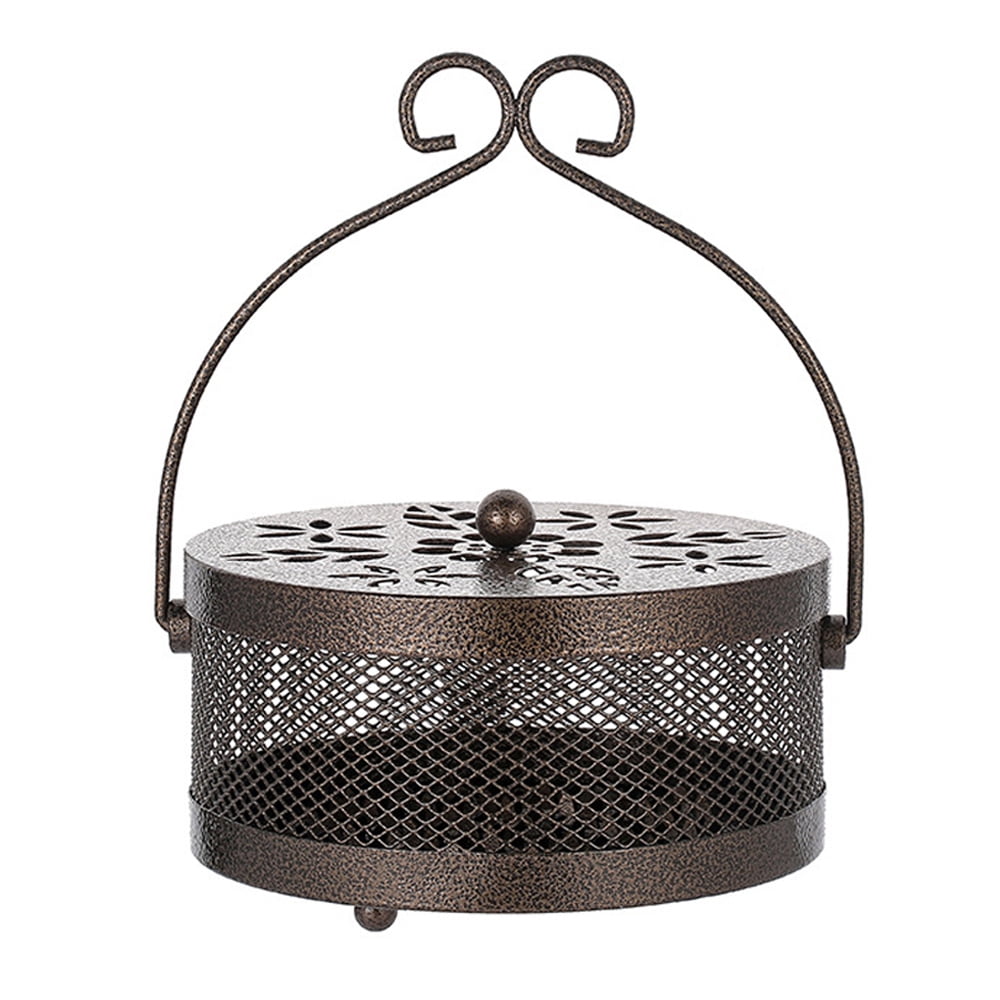 Mosquito Coil Holder Incense Coil Burner Indoor Outdoor Camping Use ...