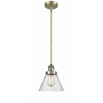 Innovations Lighting Franklin Restoration Cone - 1 Light 8" Stem Hung ...