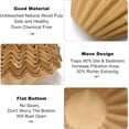 5 Cup Coffee Filter, 100 Count Unbleached Natural Small Basket ...