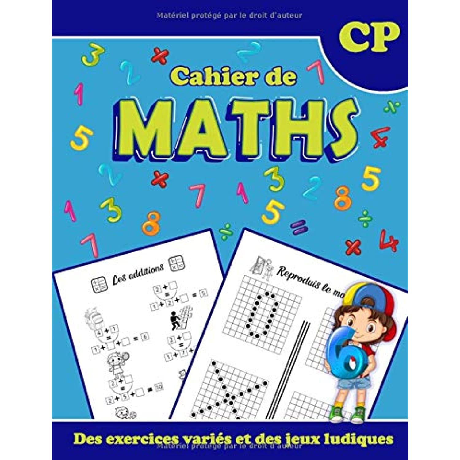 Cahier de maths CP: J'apprends la logique et le calcul mental | Des ...