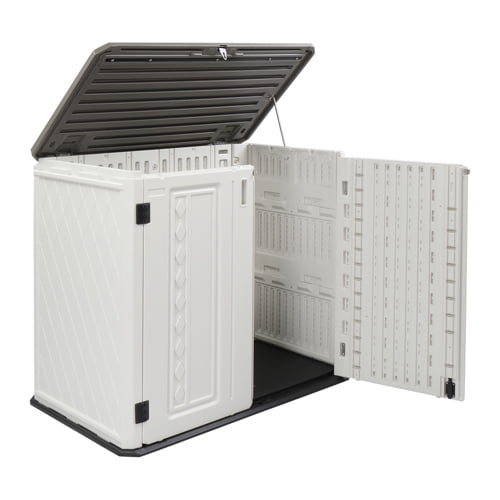 Winado 250 Gallon Storage Deck Box Courtyard White - Walmart.com