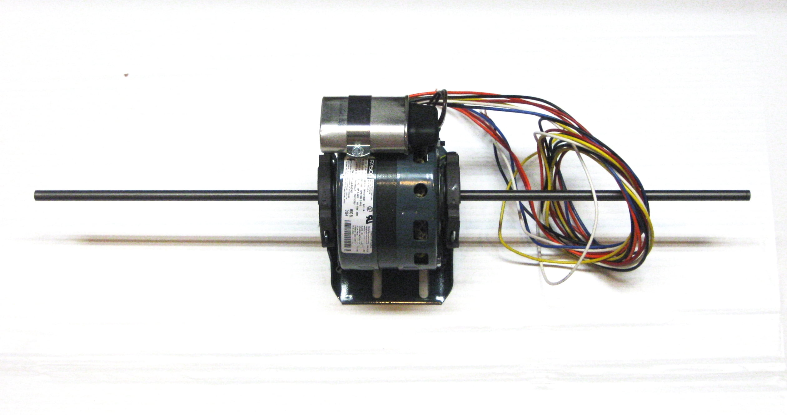 Fasco Double Shaft Motor D294 5" Diameter 115 Volts 1050 RPM - Walmart.com