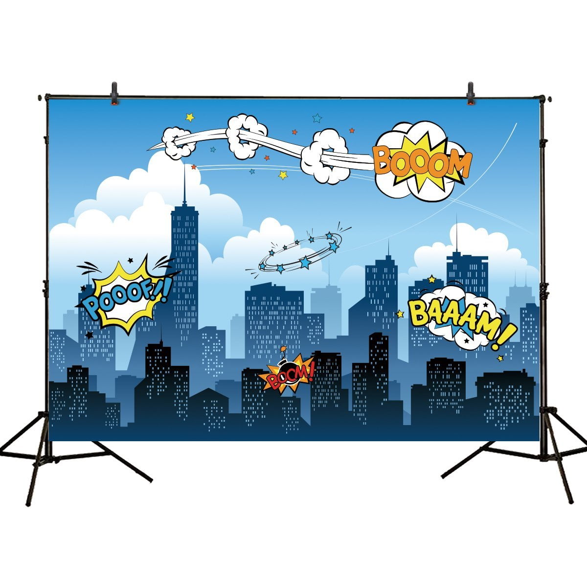 Superhero Boys Birthday Party Photography Backdrop,Superhero Birthday ...