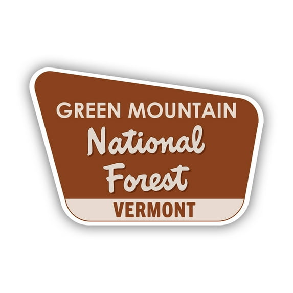 Green Mountain National Forest Sticker Decal - Self Adhesive Vinyl ...