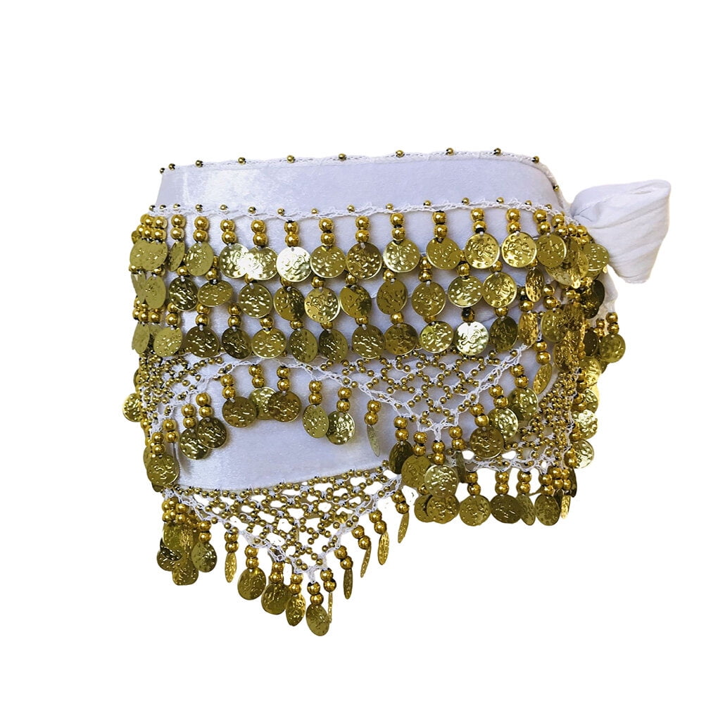 Click here for Facefd Belly Dance Waist Chain Portable Sequins Ta... prices