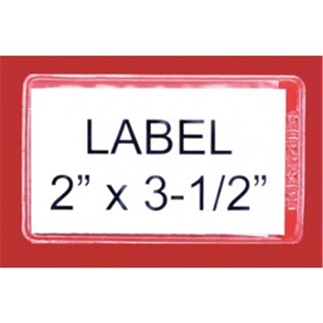Quantum Storage Adhesive Clear Label Holder - 2 x 3.5 in. - Walmart.com