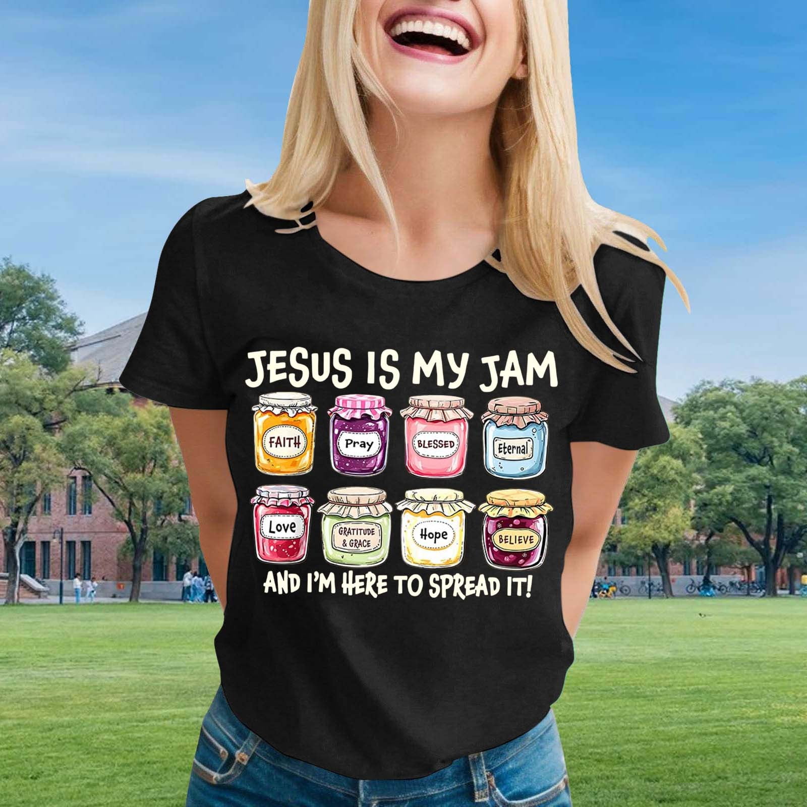 Click here for Chaochao Womens T-Shirts Casual Short Sleeve Graph... prices