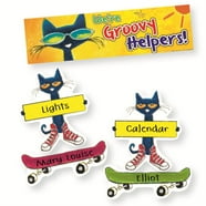 Pete The Cat Bulletin Board Calendar Set - Educational - 49 Pieces ...
