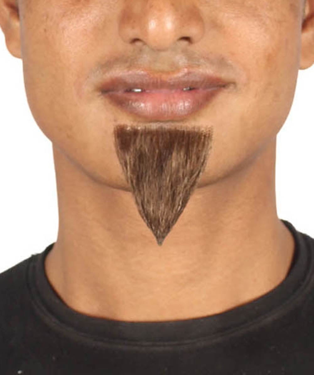 Men's Setit Goatee | Mixed Brown Cosplay Facial Hair - Walmart.com