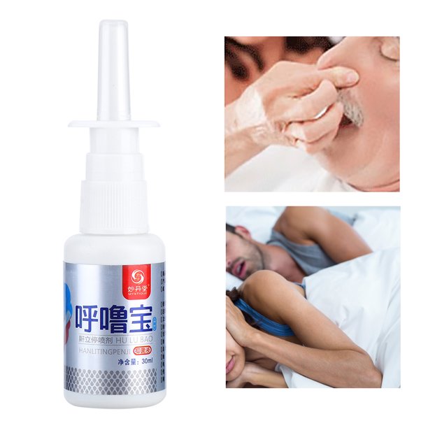 Spray Nasal Liquide Anti-ronflement 30ML Portable Sain Sommeil ...