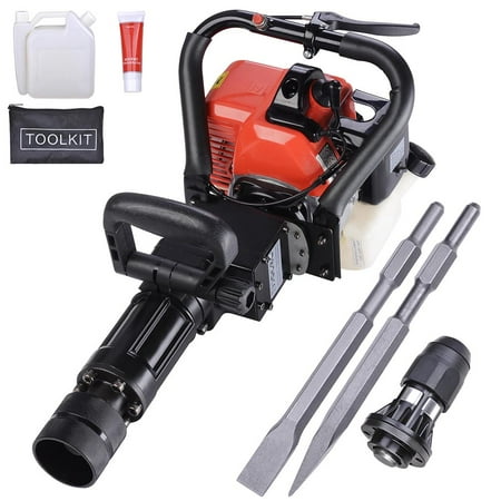 Yescom 2in1 900W Gasoline Demolition Jack Hammer Pile Driver 2 Stroke ...
