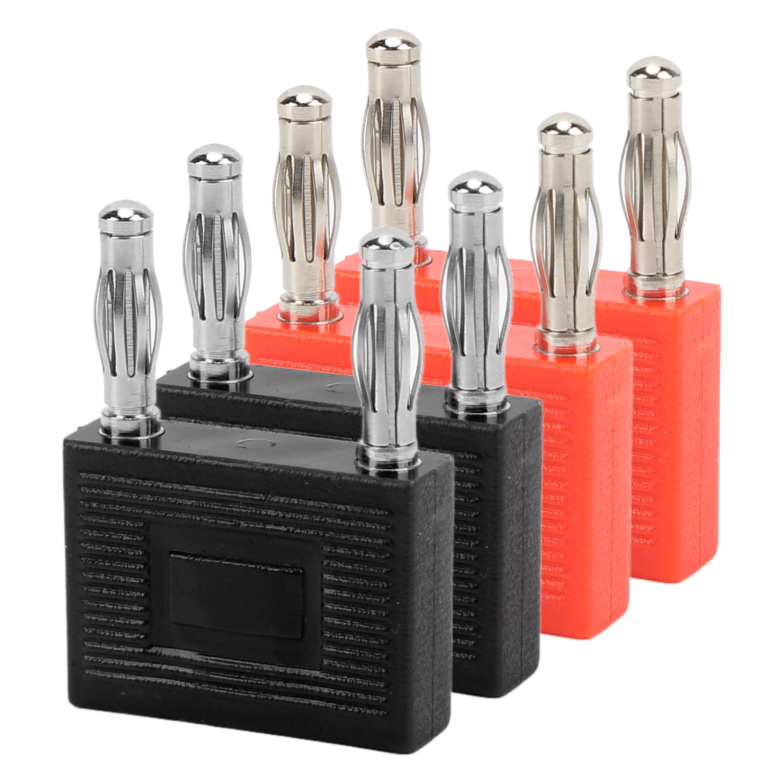 Conector banana de doble fila, 2 juegos de 4 mm, doble fila, conector ...