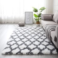 SAFAVIEH Rag Robynne Striped Cotton Area Rug, Grey, 3' x 5' - Walmart.com