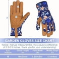 Breathable Polyester Gardening Gloves for Women | Puncture Resistant ...