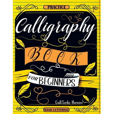 Calligraphy Workbook for Beginners: Old English 2.0mm Calligraphy Pen ...