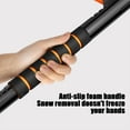 EVA Handle Car Snow Brush & Ice Scraper - Comfortable Foam Grip Winter ...
