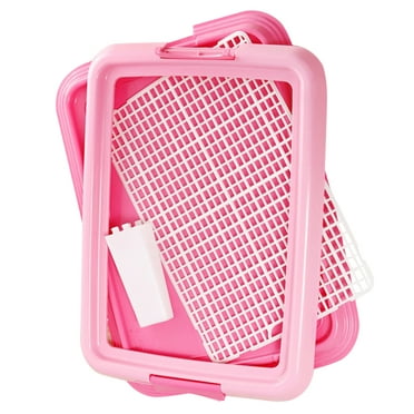 PET AWESOME Dog Potty Tray / Puppy Pee Pad Holder 25”x20” Indoor Wee ...