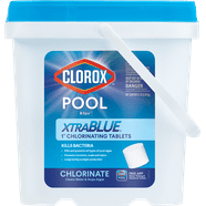 Clorox Xtra Blue 40lb 80 Tab 3 Inch Chlorinating Tablets with Extra ...