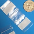 GPI 4” x 6” Heavy Duty Ziplock Bag 2 Mil Clear Resealable Bags with ...