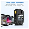 A2 IP67 Waterproof 1296P HD Law Enforcement Bodycam Chest Recorder ...