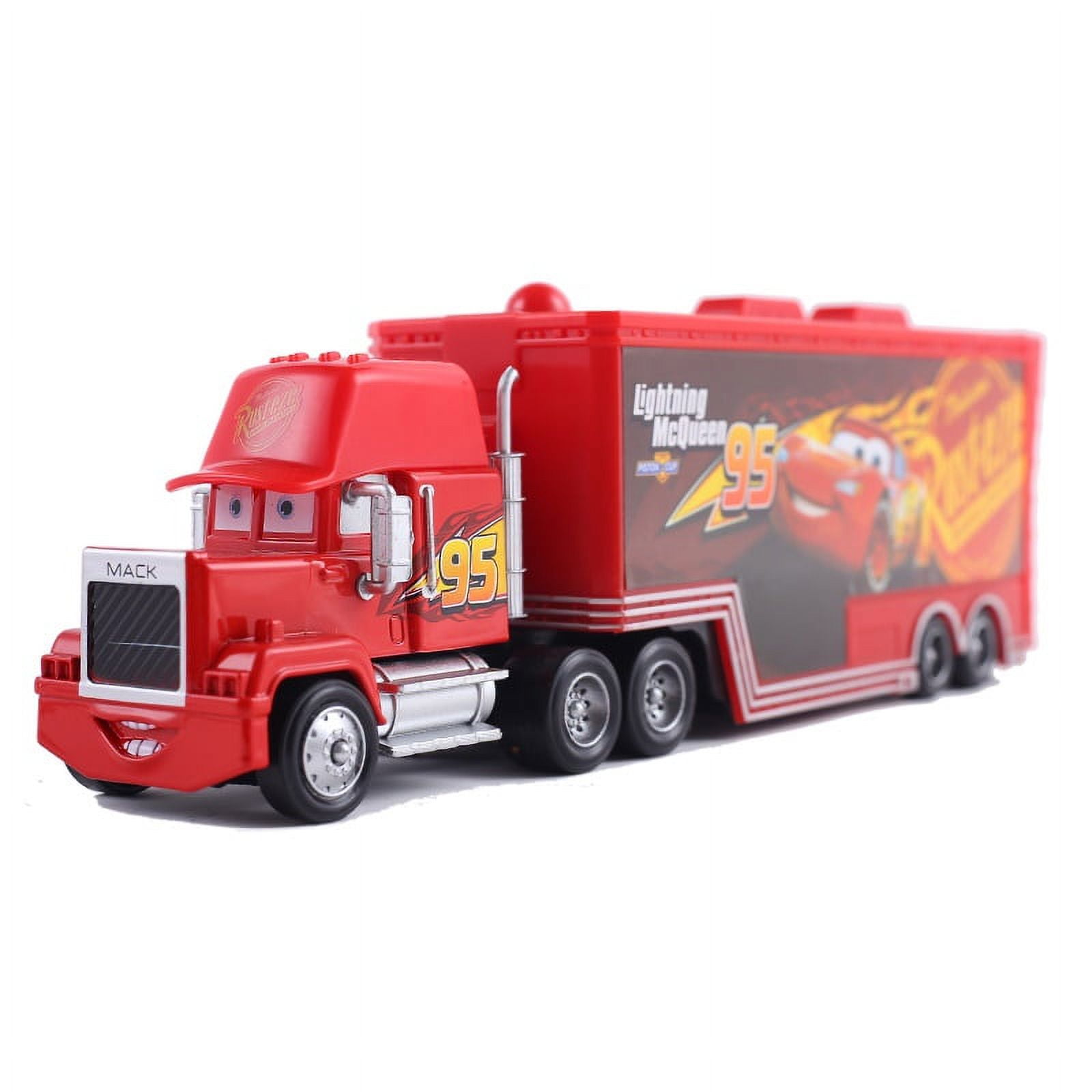 Figuras de coches Mack Truck, colección de juguetes de Disney, Rayo ...