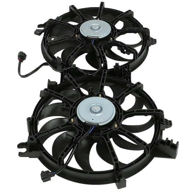 CCIYU Radiator or Condenser Cooling Fan Fit for 2007 2008 2009 2010 ...