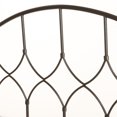 Bianca Complete Metal Daybed with Link Spring Support Frame and Arched ...