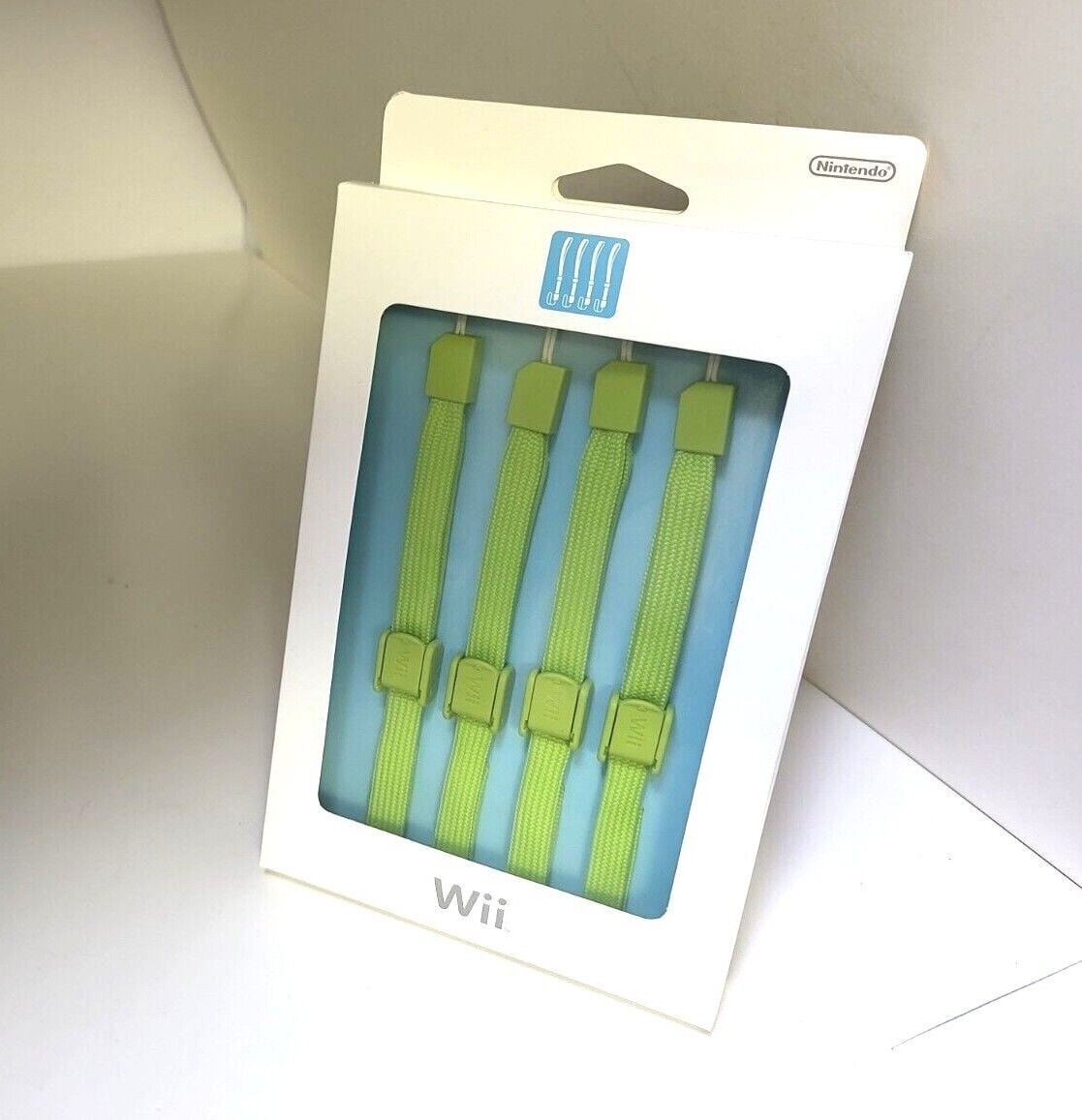 4 NEW Green Official Authentic Original OEM Nintendo Wii Remote Wrist ...