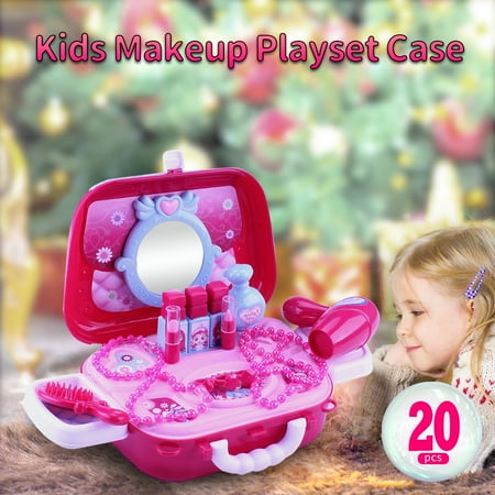 Simulation Kids Makeup Playsets Case Handbag Pretend Play Make Up Case ...