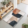 2x3ft Area Rug,Bohemian Gradient Color Block Washable Large Rugs Soft ...