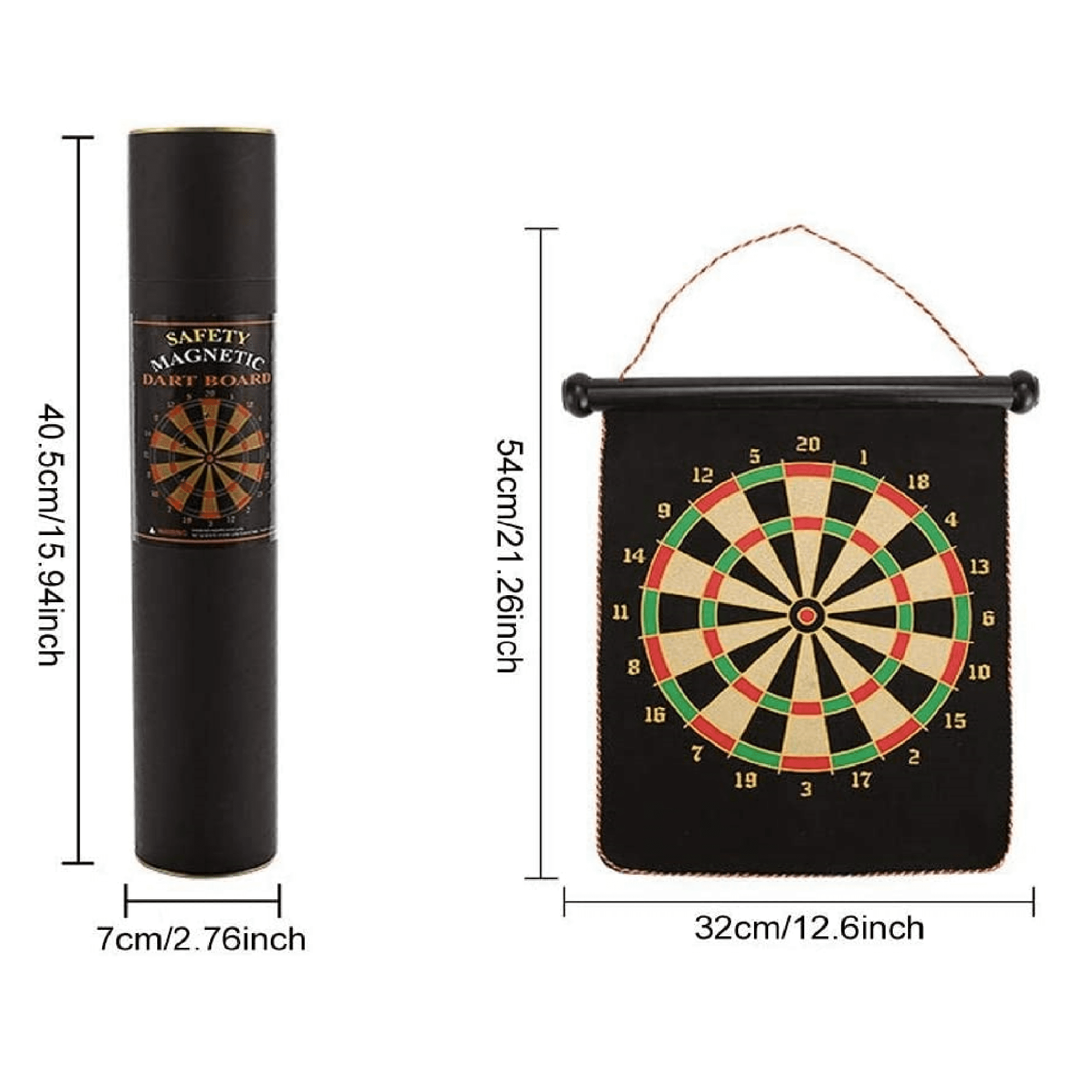 Tube / cylindrical game containers