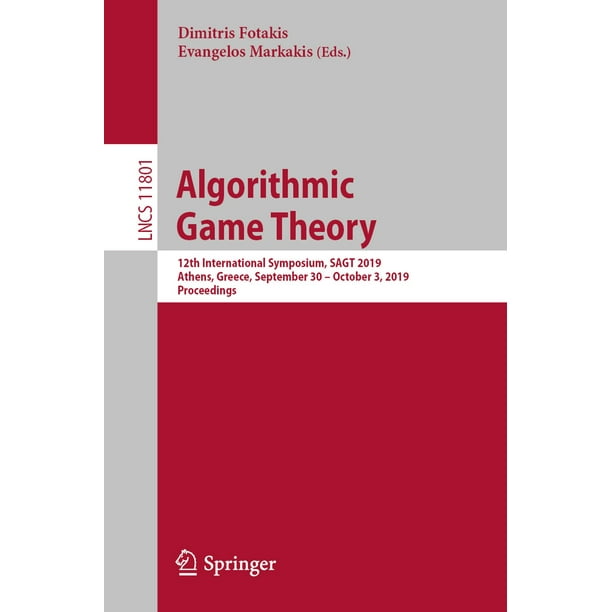 Algorithmic Game Theory - eBook - Walmart.com - Walmart.com Algorithmic Game Theory - eBook - Walmart.com - Walmart.com