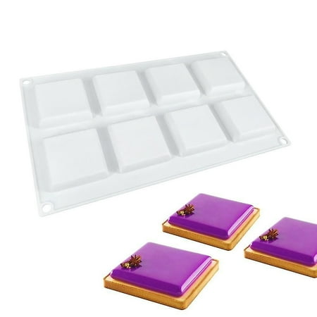 8-hole Square Shape Mousse Mold | Walmart Canada