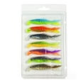 Perch Pike fishing bait soft fishing predator lures Shad Paddle Tail ...