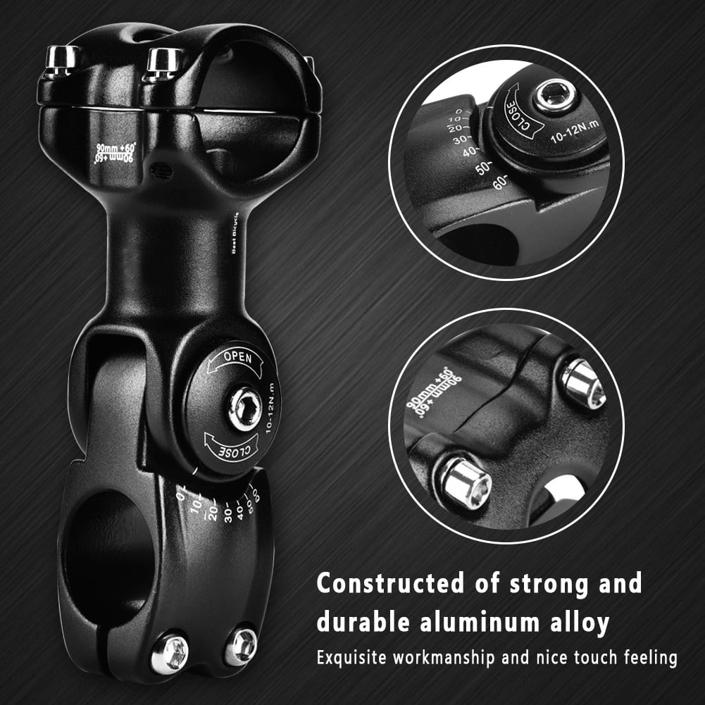 Buy online here Modern Fashion 35° Bicycle Stem Riser 25.4*130mm Bike ...