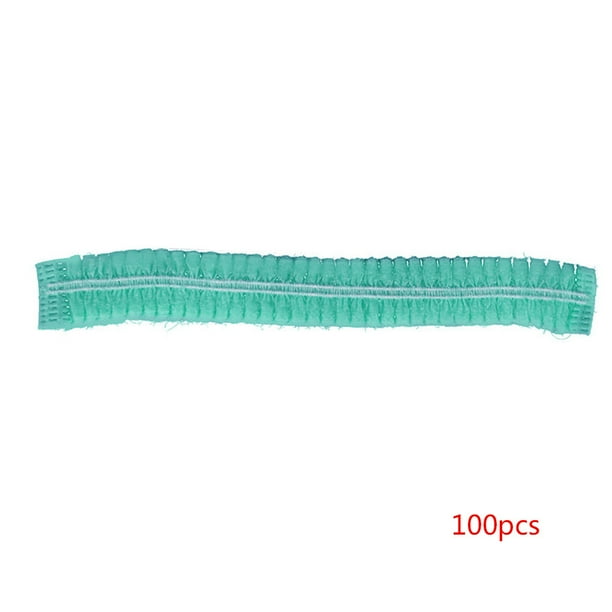 100Pcs/set Non Woven Disposable Chef Dust Cap hat Chef hat set Pleated ...