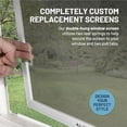 Custom Window Screen Replacement - Fully Assembled, Pre-Framed ...