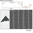 Aluminum Alloy Concealed Drawer Pull Cupboard Dresser Knobs Wardrobe ...