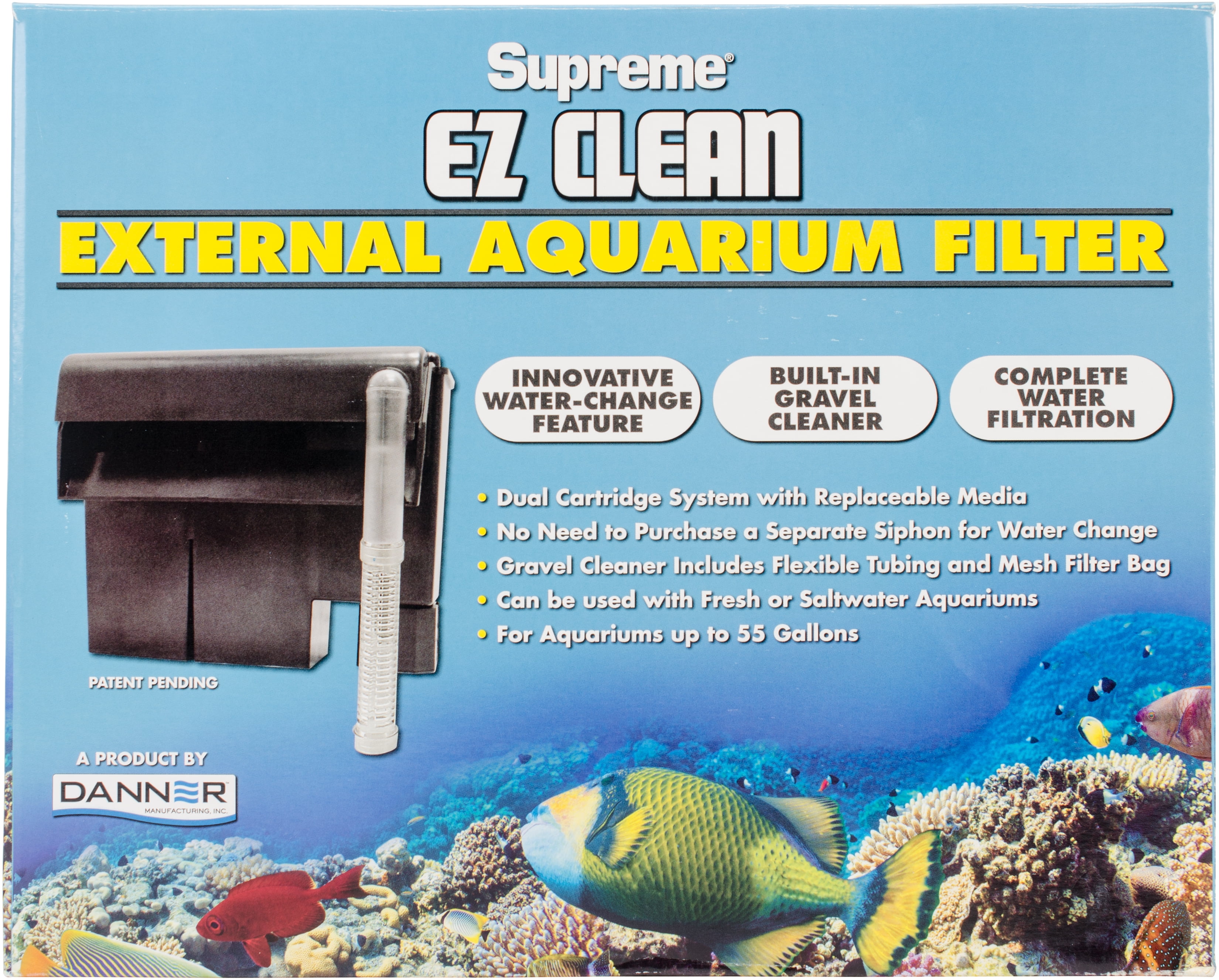 Supreme Ez Clean External Aquarium Filter- | Walmart Canada